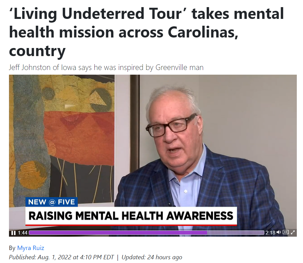 Welcome to Chris and Kelly's HOPE - ‘Living Undeterred Tour’ takes ...